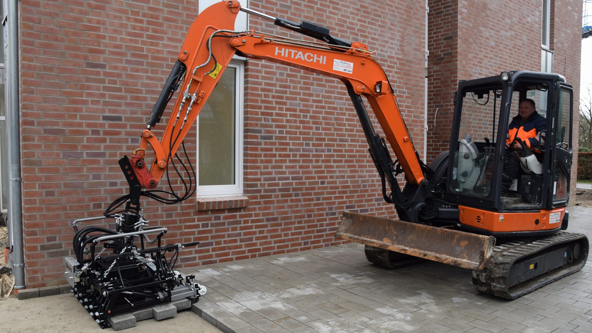 Paver-Clamp Multi6 M - Plattklämma för Grävmaskiner och Hjullastare ...