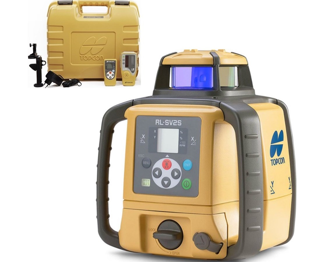 Topcon RL-SV2s rotationslaser *PAKET* - köp online - Pritec Maskin AB